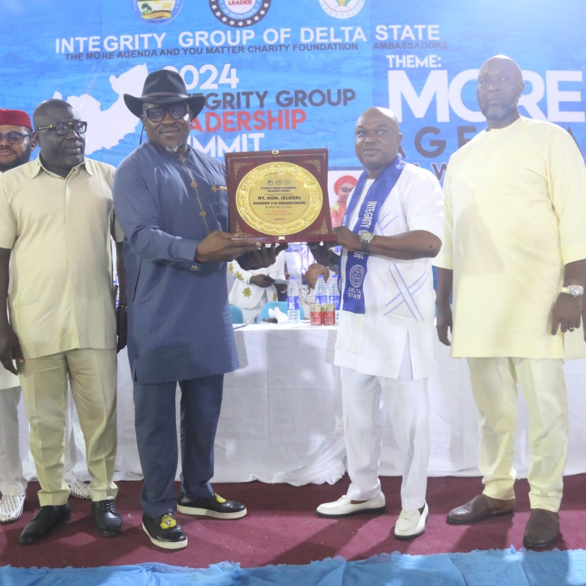 Oborevwori Bags Integrity Man Of The Year 2024 Award | Top Celebrities ...